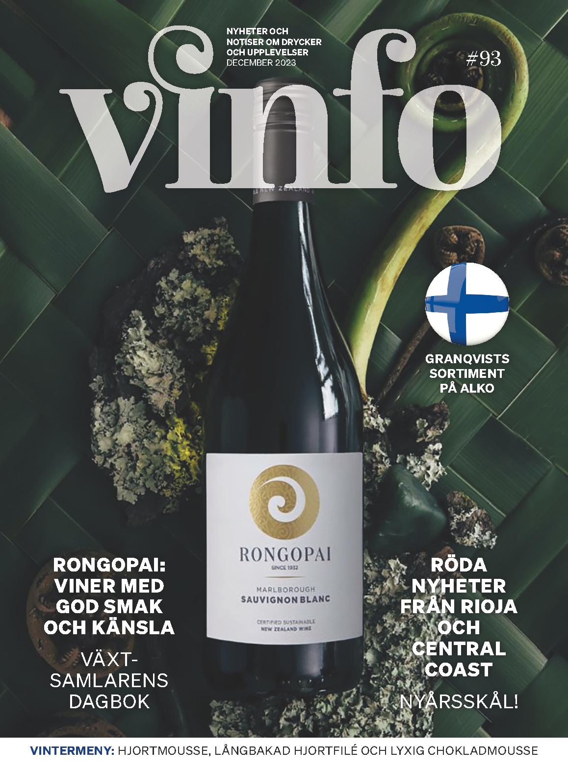 THE MAGAZINE VINFO • Vin, sprit, öl och cider • Granqvist Beverage House